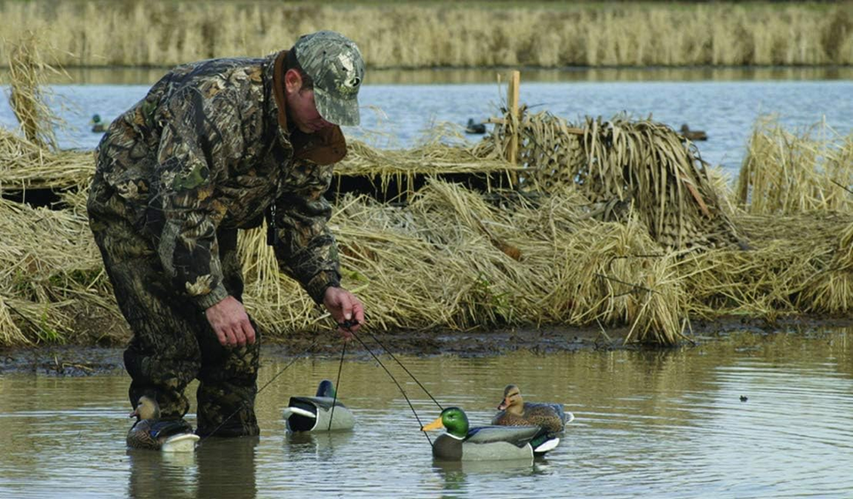 Decoy Spreader - 3-Pack Open Water Decoy Rigs - Rig One Dozen Decoys ...