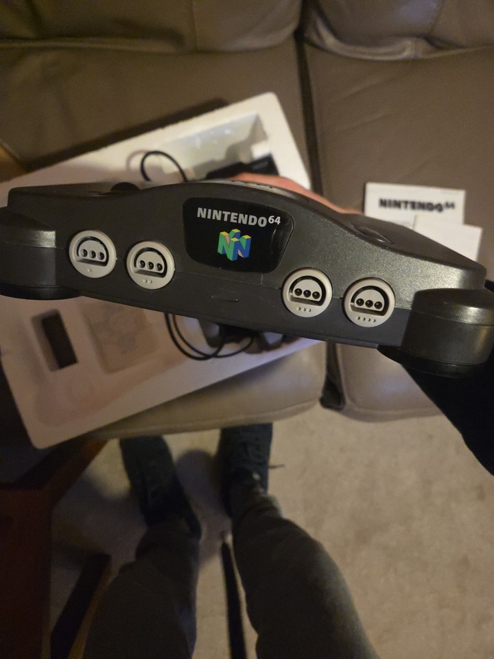 Nitendo N64 Console Boxed VGC Untested With Orginal Sale Receipt | eBay UK