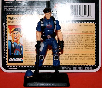 GI JOE 25TH FLINT COBRA DISGUISE LOOSE COMPLETE | eBay