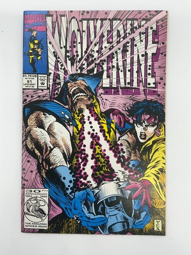 WOLVERINE COMIC BOOK Vol. 1, Number 61 (Marvel Late September 1992) | eBay