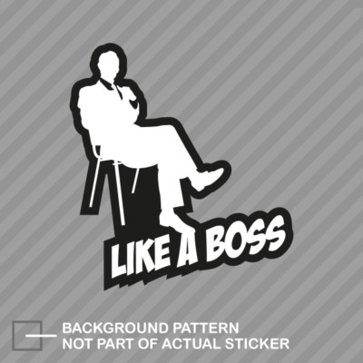 Like A Boss Sticker Decal Vinyl jdm euro | eBay