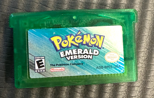 Pokemon Emerald - Nintendo Game Boy Advance 45496735302| eBay