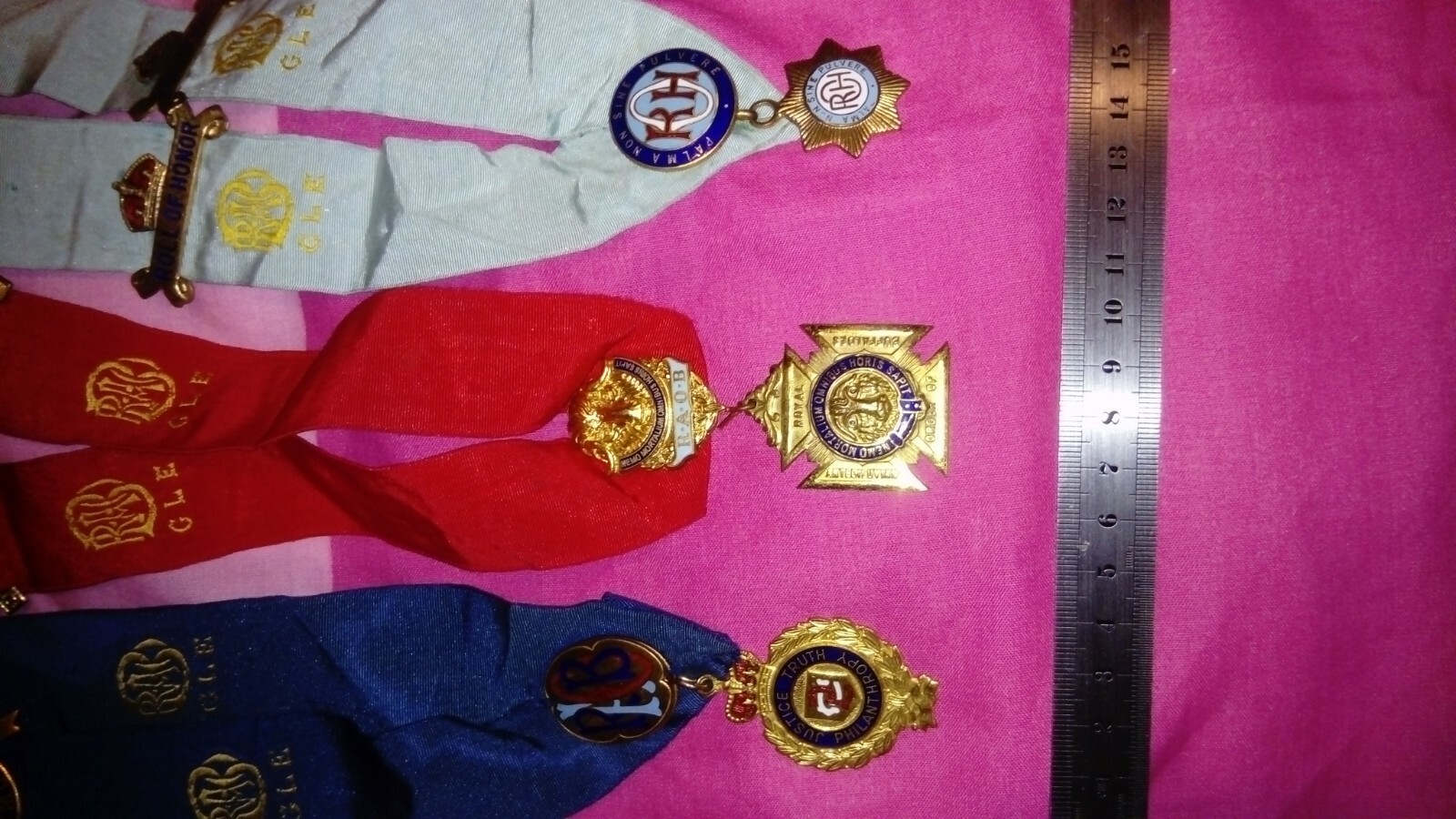 Three collarette regalia of highest RAOB ranks,Order of Buffalo | eBay UK