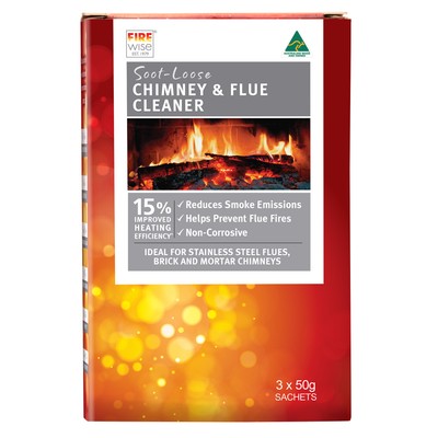 Firewise Soot-Loose Chimney & Flue Cleaner 150g - 3 Treatments ...