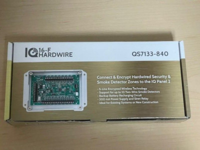 QOLSYS QS7133-840 16 HARDWIRED TO WIRELESS TRANSLATOR iQ2 iQ2+ iQ4 HUB ...