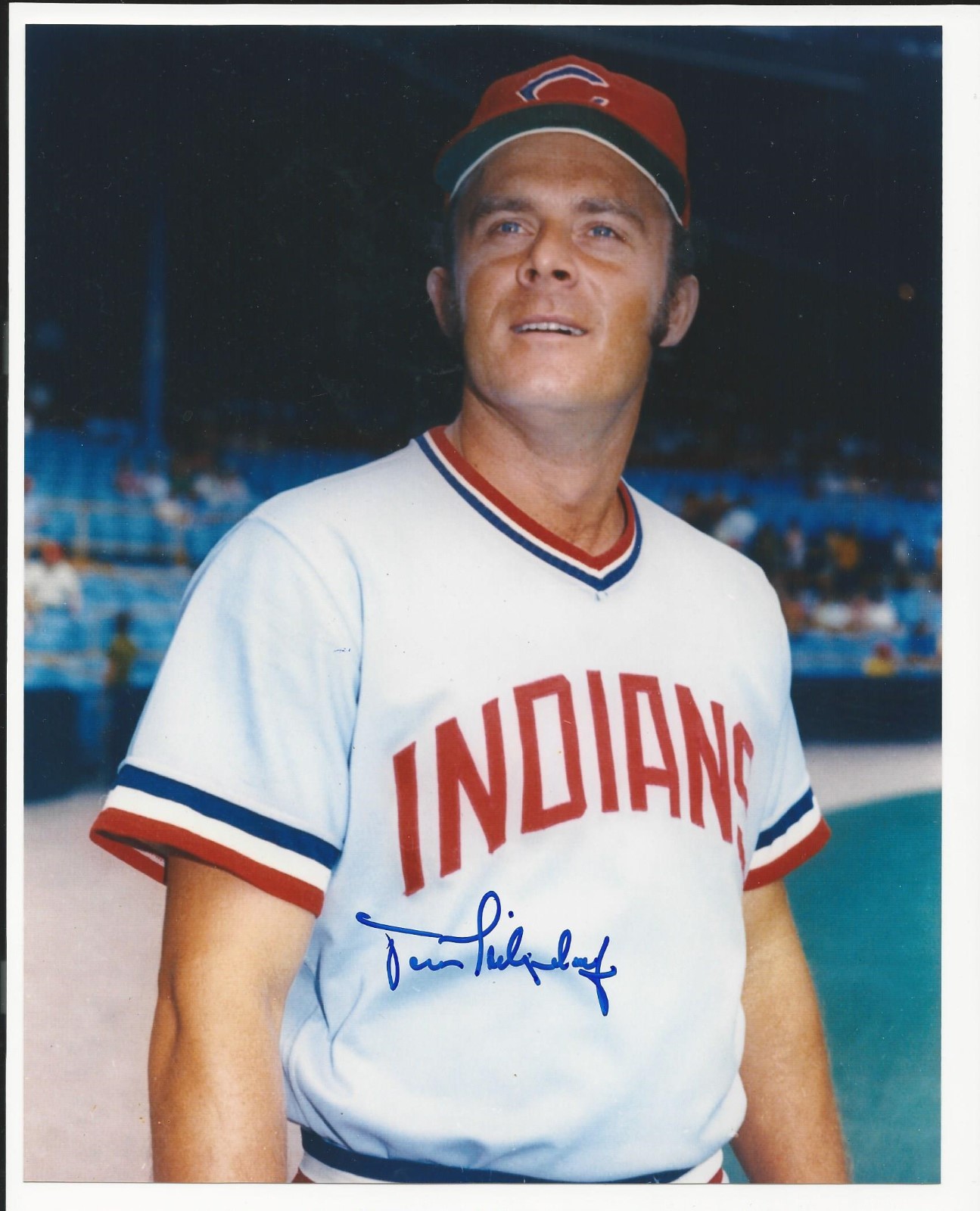 Tom Hilgendorf Cleveland Indians Signed Auto 8x10 Photo Autograph | eBay
