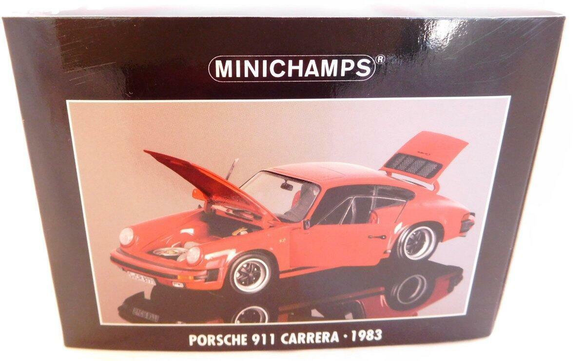 Minichamps Porsche 911 Carrera Coupe 1983 Red Scale 1:18 Minichamps Porsche 911 Carrera Coupe 1983 Red Scale 1:18