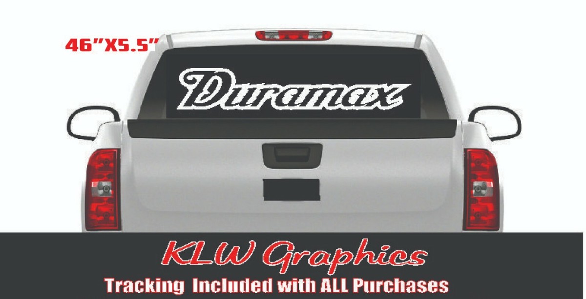 Autocollants Pour Camions Duramax