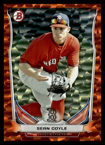 2014 Bowman Draft Sean Coyle Orange Ice #'d /25 TP-67 Boston Red Sox | eBay