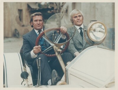 Bearcats! original CBS 7x9 inch TV photo 1971 Rod Taylor Dennis Cole in ...