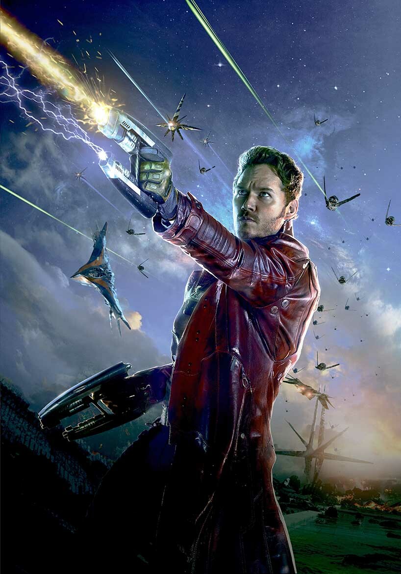 Chris Pratt Star Lord Poster Here's Where Chris Pratt's Star Lord