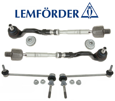 OEM Tie Rod Assembly Inner Outer Sway Bar Link Lt & Rt Lemforder for ...