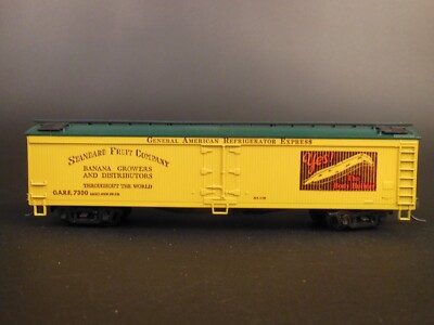 HO SCALE GENERAL AMERICAN STANDARD FRUIT 50' EXPRESS REEFER | eBay