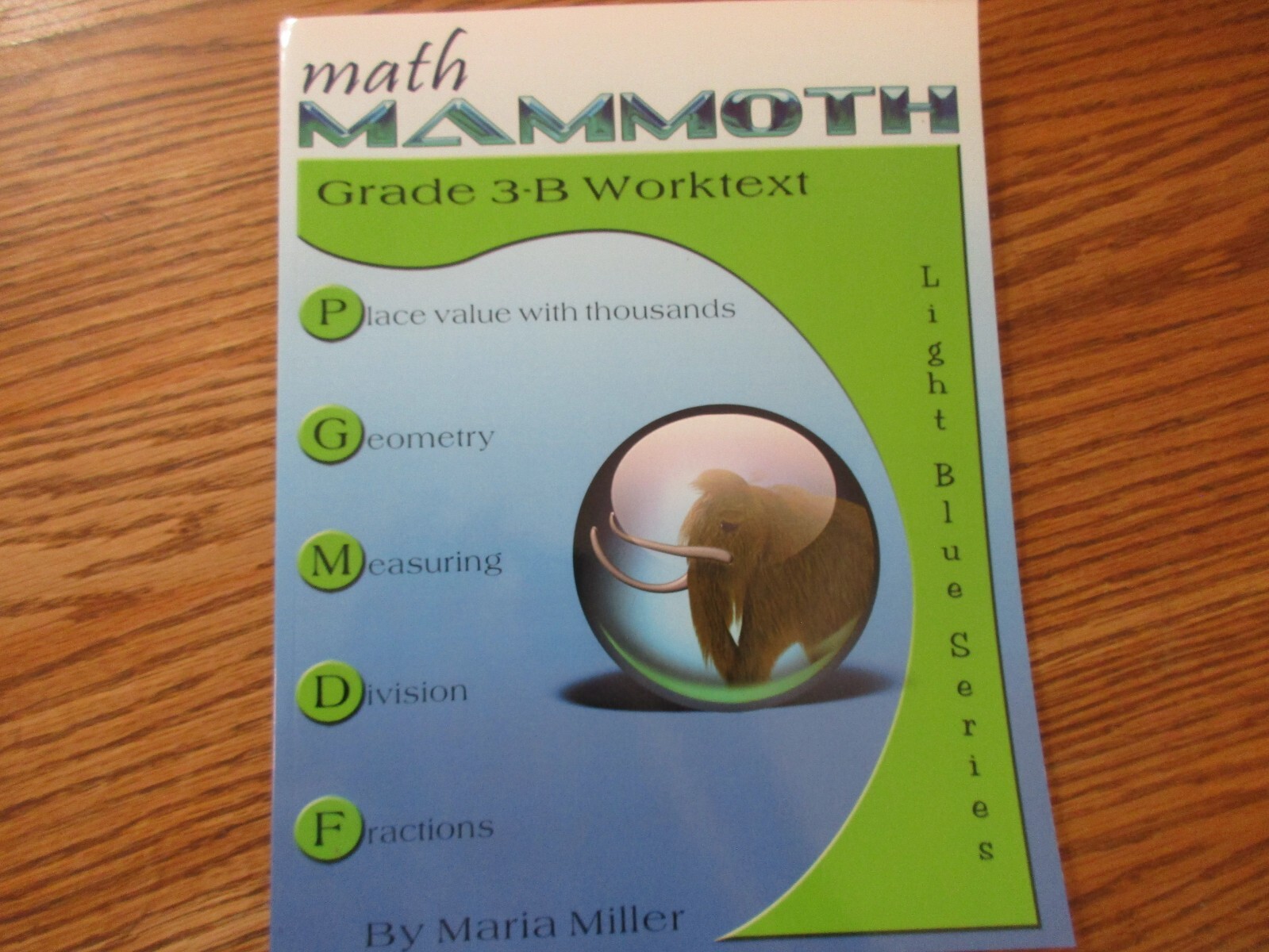 Math Mammoth Grade 3-B Worktext (Light Blue Series) 9781942715504| eBay