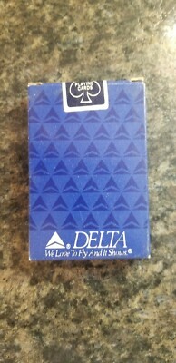 Vintage Delta Airlines Playing Cards (Lot 276) | eBay