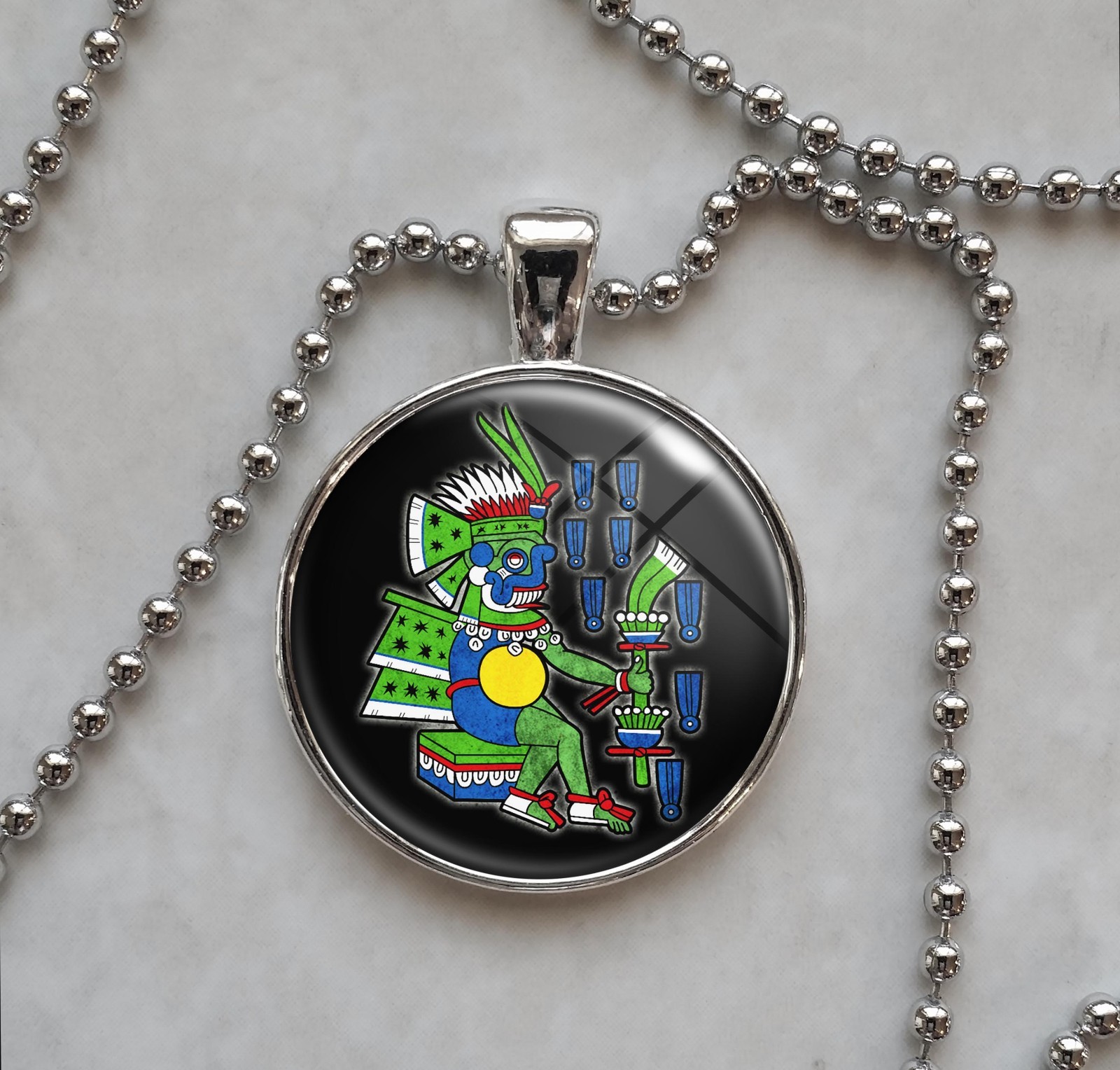 Choose an Aztec God Mexican Mexico Mesoamerican Culture Pendant ...