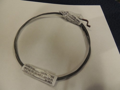 VW HEATER CABLE BEETLE-SUPER-GHIA-73-74..T-3-67-73 NEW GERMAN | eBay