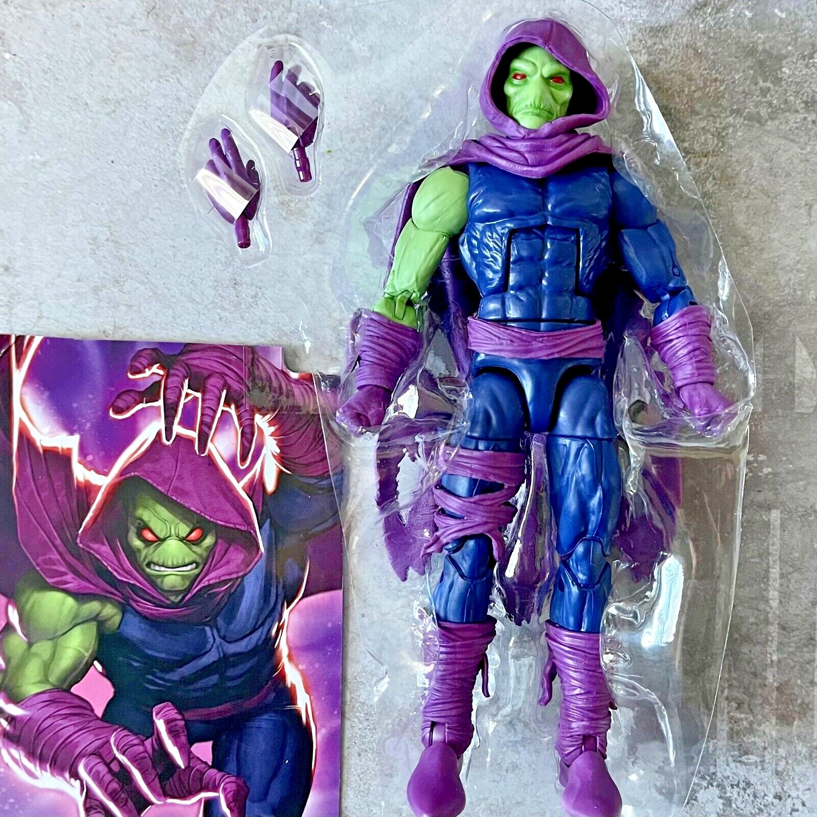 Marvel Legends comic Blade Kang Ultron Deadpool Red Skull Doctor ...