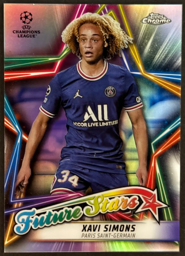 2022 Topps Xavi Simons #FS-2 Future Stars Insert | eBay
