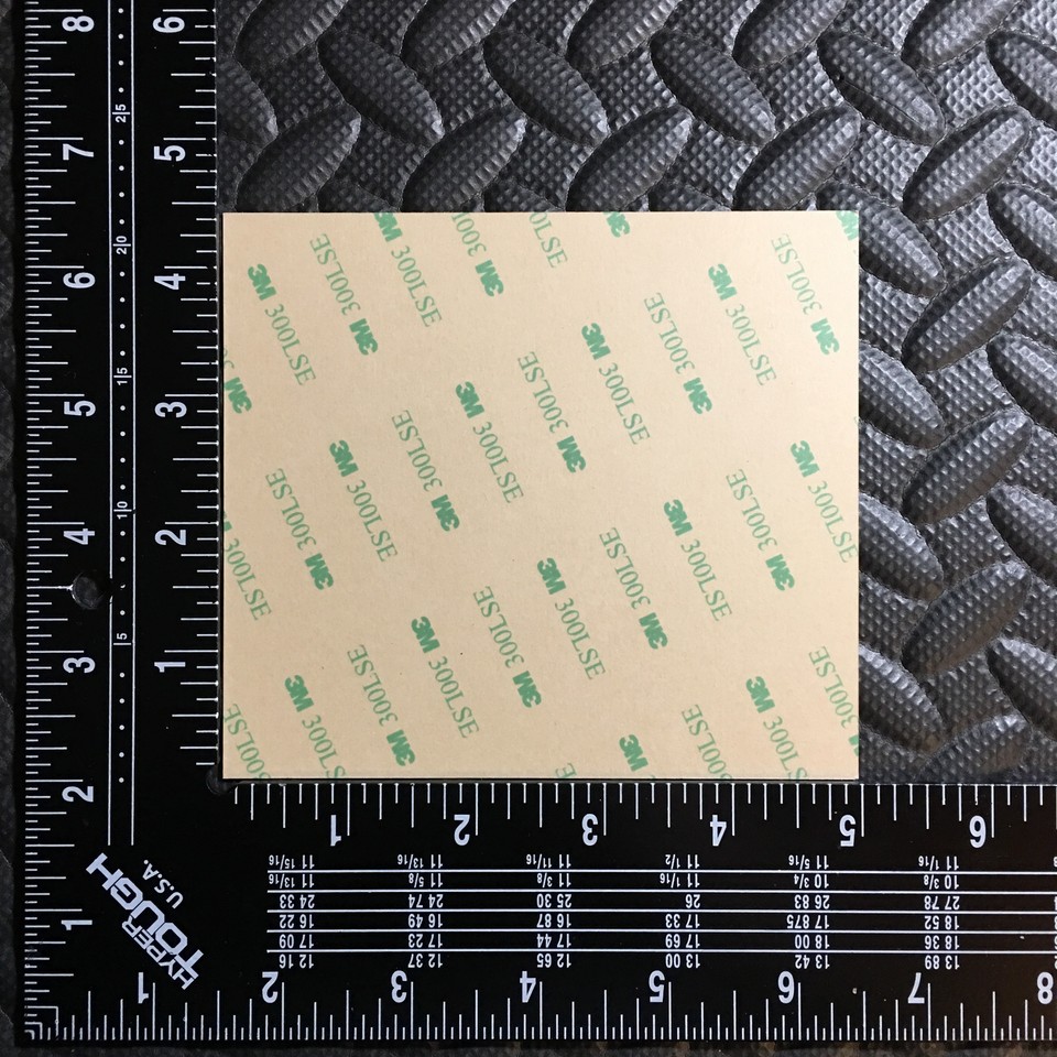 PICK-A-SIZE 3M 300LSE .1MM THIN DOUBLE SIDED ADHESIVE SHEET LOW PRICES ...