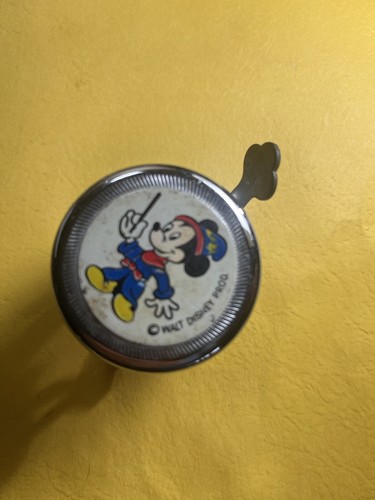 Mickey Mouse Conductor Bicycle Bell Disney Reich Germany vintage works ...