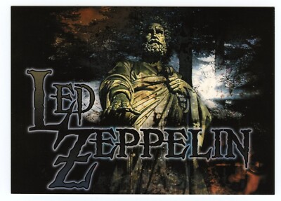 Led Zeppelin Popular Rock Music Postcard | eBay