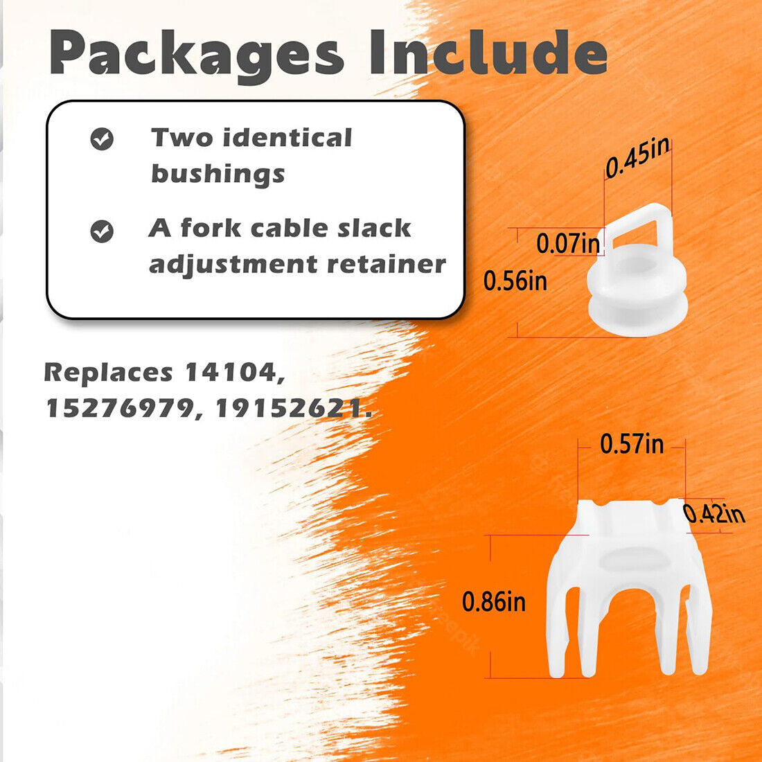 14104 Dorman Kit Shift Cable Bushing for Chevy Suburban Ram Truck ...