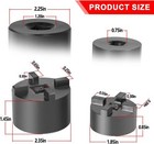 for Mack Truck King Pin Socket Set with 1 7/8 & 2 3/8 Cap Removal Tool ...