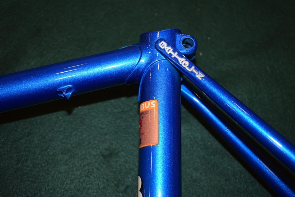 BATTAGLIN ARN Columbus Aelle road frame fork 55cm/54cm 8-10sp Chrome ...