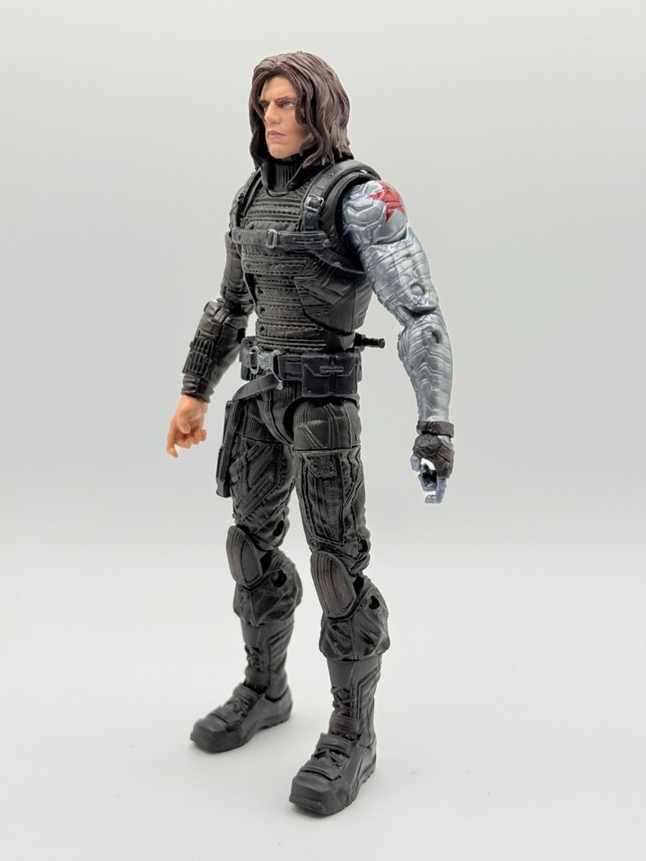 WINTER SOLDIER Marvel Legends FLASHBACK Bucky Barnes Falcon Winter ...