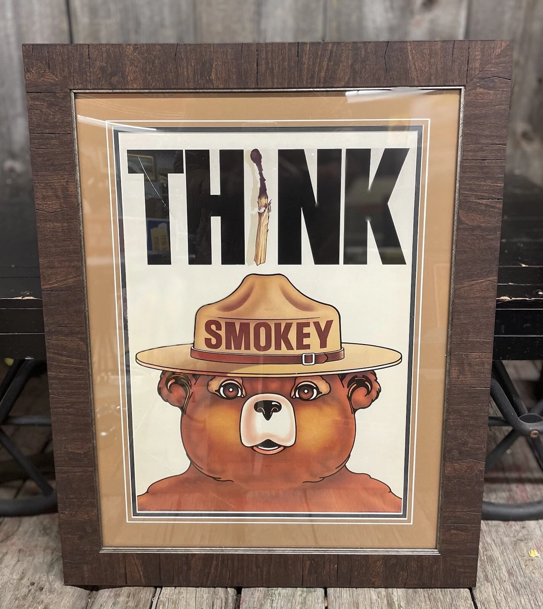 Smokey The Bear On Fire