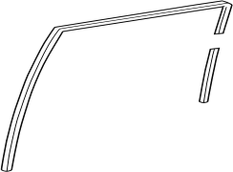 68142-60043 Toyota Run, rear door glass, rh 6814260043, New Genuine OEM ...