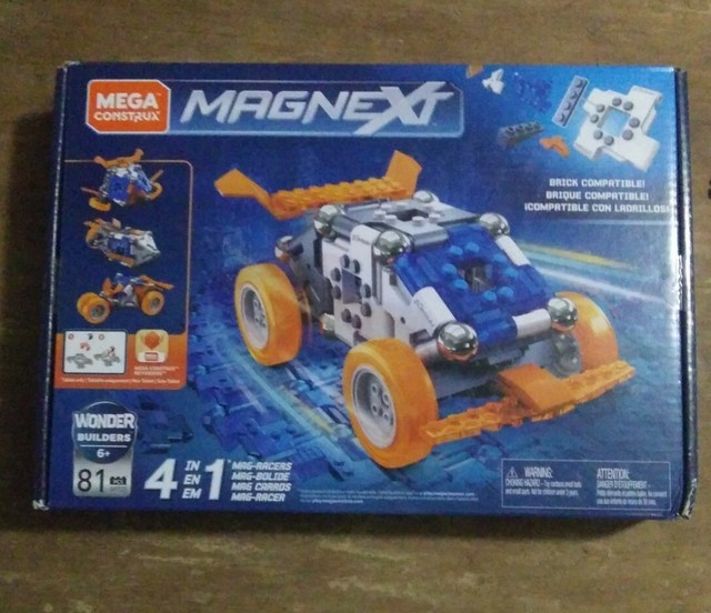 MEGA GFF25 Construx Magnext 4-in-1 Mag-racers Multicoloured for sale ...