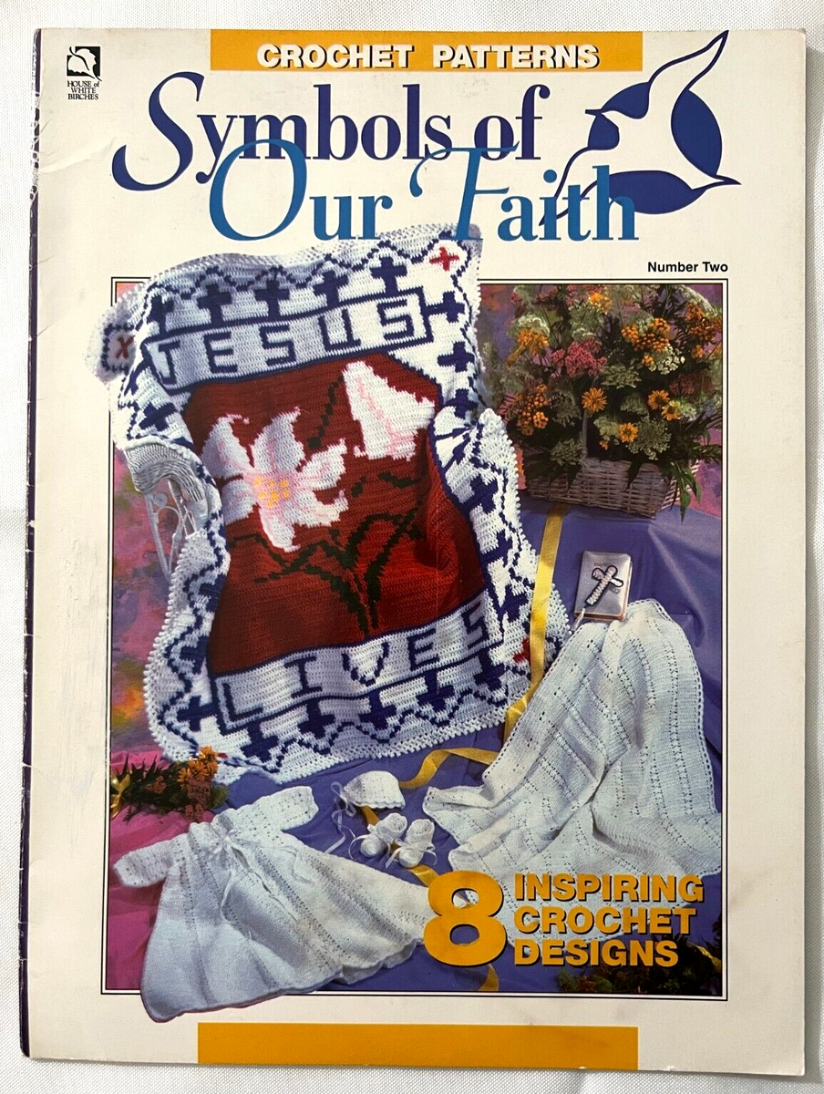 Filet Crochet Bible Covers