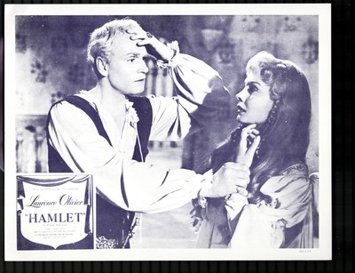 Lobby Card: Hamlet 11"x14" Lobby Card Laurence Olivier Jean Simmons ...