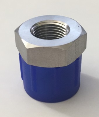 PARKER 316 Stainless Steel Hex Reducing Bushing, MNPT x FNPT, 3/4" X 3/ ...