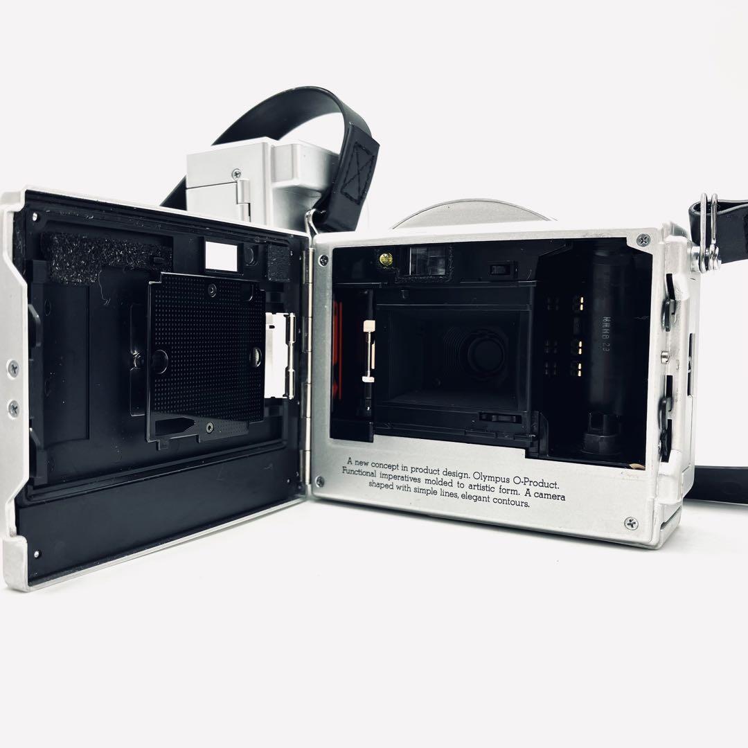 Olympus O-Product 35mm Point & Shoot Film Camera Silver Olympus O-Product 35mm Point & Shoot Film Camera Silver