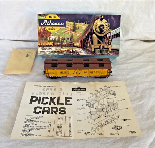 HO Scale Athearn 1476 Pickle Car-Closed HEINZ 57 ATH5191 | eBay