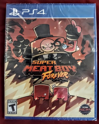 Super Meat Boy Forever PS4 (PlayStation 4) PS5 Limited Run #411 SEALED ...