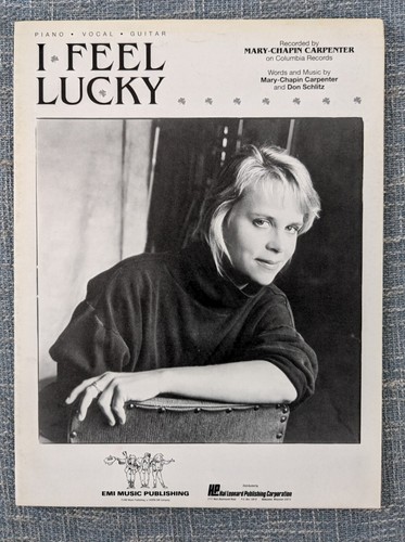 I Feel Lucky Recorded by Mary Chapin Carpenter 1992 | eBay