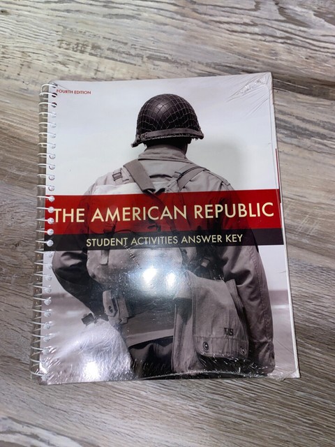 BJU Press The American Republic Student Activities Answer Key 4th Ed ...