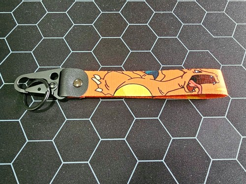 CHARIZARD POKEMON WRIST LANYARD DETACHABLE KEYCHAIN KEYRING * | eBay