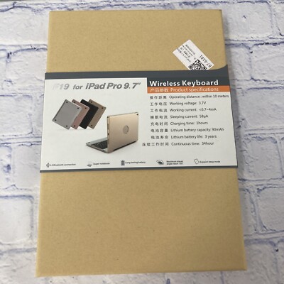 Note Kee F19A Wireless Keyboard for iPad Pro 9.7" Silver New | eBay
