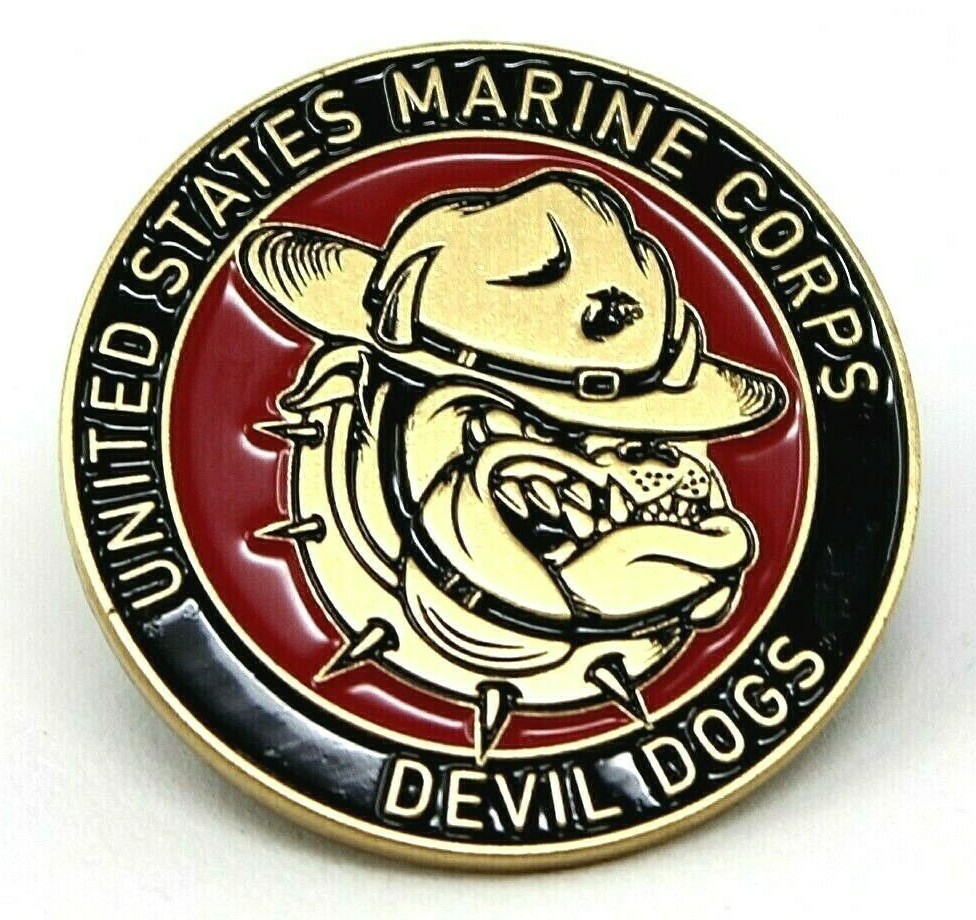 Usmc Devil Dogs Marine Corps The Marine Devil Dog Tribute Pistol