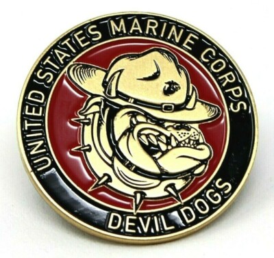 Devil Dogs Military Marine Corps Solid Brass Pin USMC Semper Fi | eBay