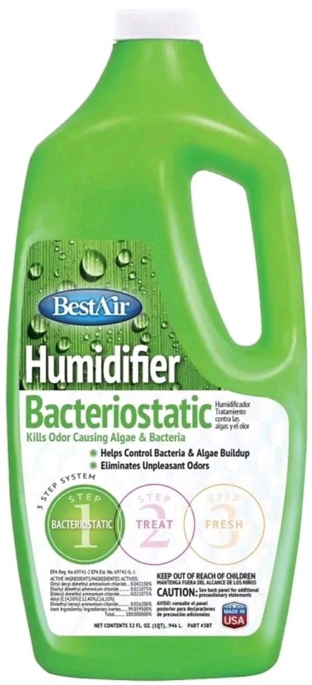 BestAir 3BT-PDQ-6 Original BT Humidifier Bacteriostatic Water Treatment ...