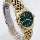 Michael Kors MK4842 Petite Lexington Pavé Green Dial Quartz Women's ...