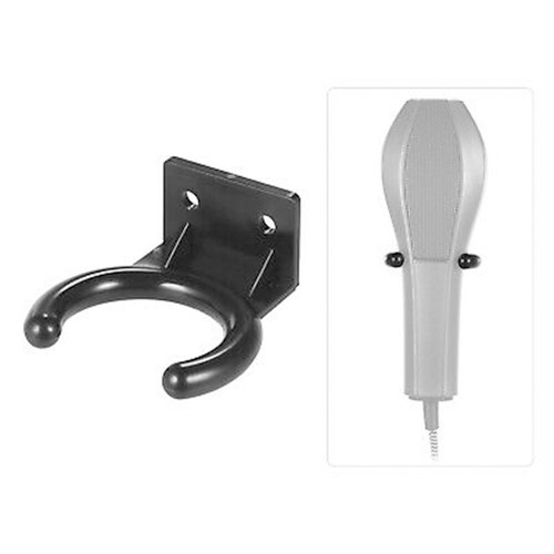 Universal Microphone Hanger Plastic Wall Mounted Mic Stand Holder Hook ...