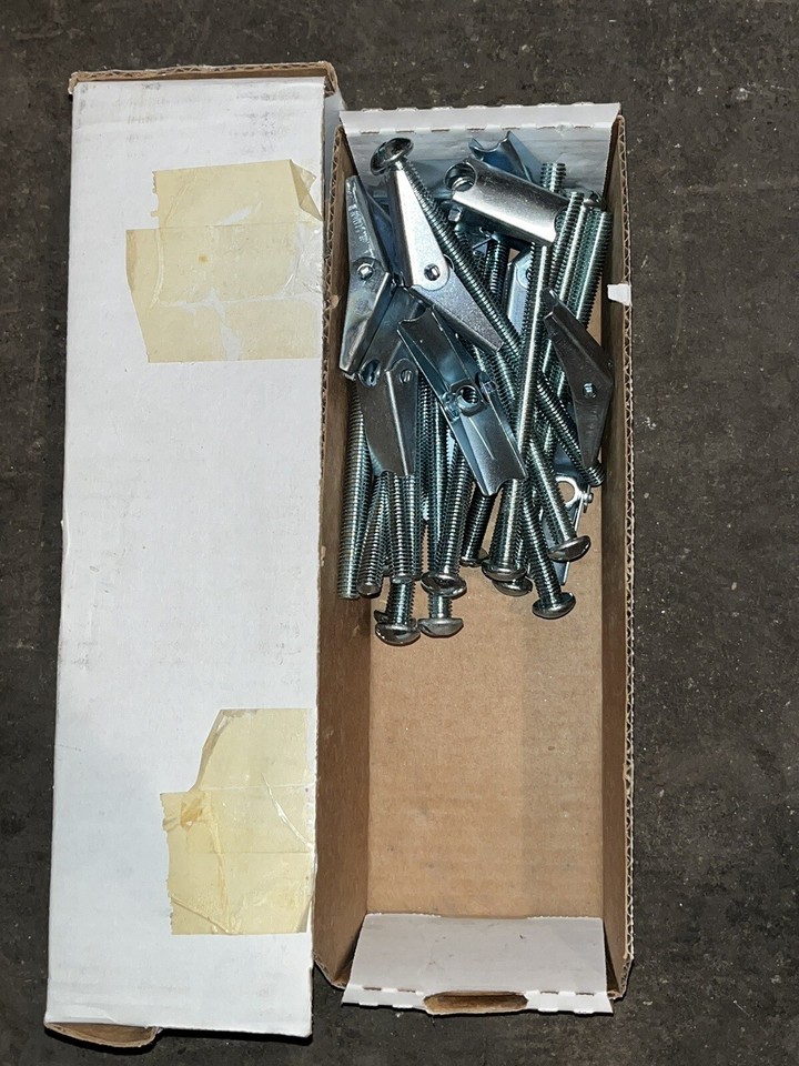 3/8" x 6" Toggle Bolts/Round Head/Combo Drive Steel Zinc Anchor Size: 3 ...