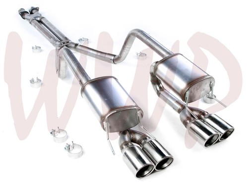 OpenBox Stainless CatBack Exhaust Muffler System 05-11 Chevy Corvette ...